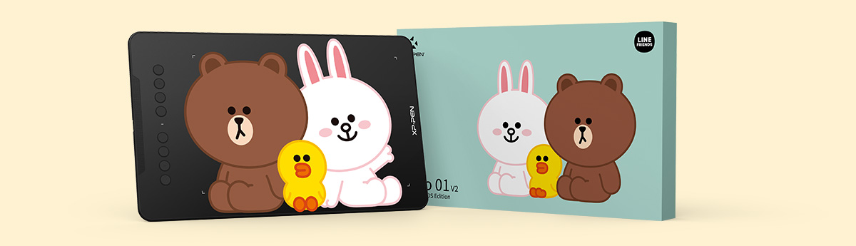 Line Friends | XPPen US Official Store